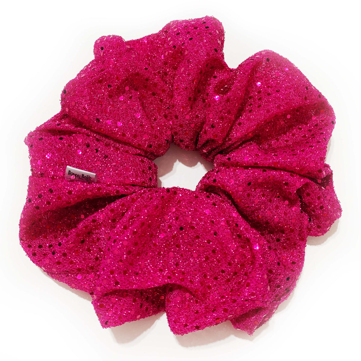 Scrunchie Glitter Pink color | Happy Holic Holywood – happyholichollywood